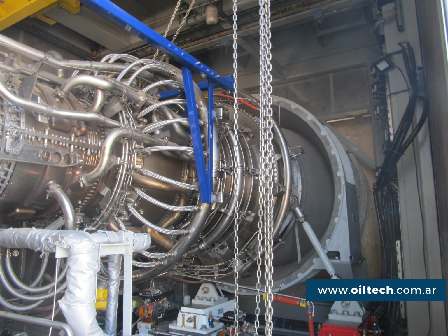 MONTAJE MECÁNICO DE TURBOGENERADOR A GAS LM-6000 Y EQUIPOS PRINCIPALES – ISLA DE POTENCIA. – Oiltech