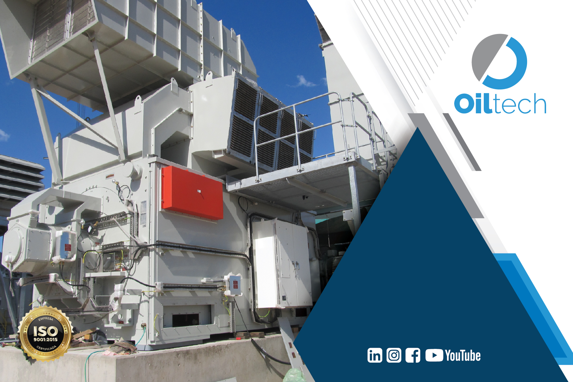 MONTAJE MECÁNICO DE TURBOGENERADOR A GAS LM-6000 Y EQUIPOS PRINCIPALES – ISLA DE POTENCIA. – Oiltech